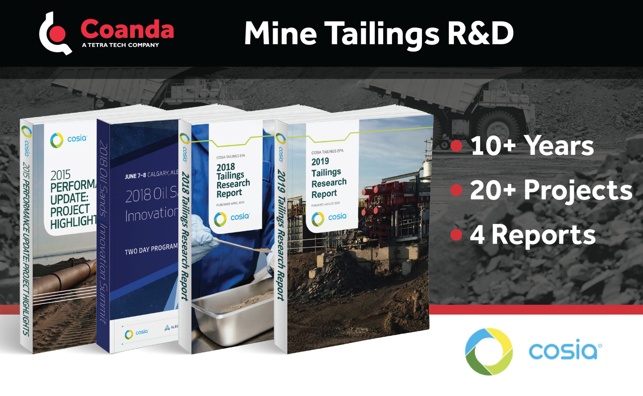COSIA Annual Tailings Report mentions Coanda - Coanda Research & Development