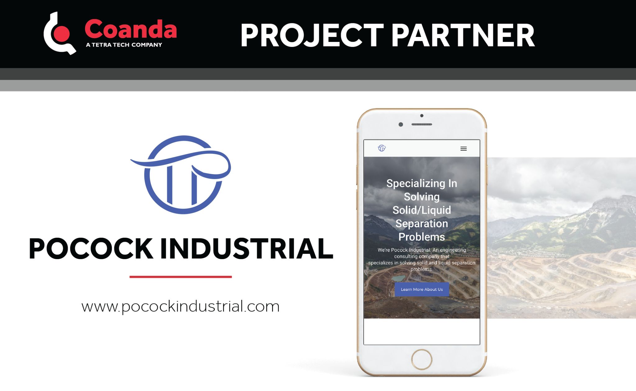 Project Partner - Pocock Industrial - Coanda Research & Development