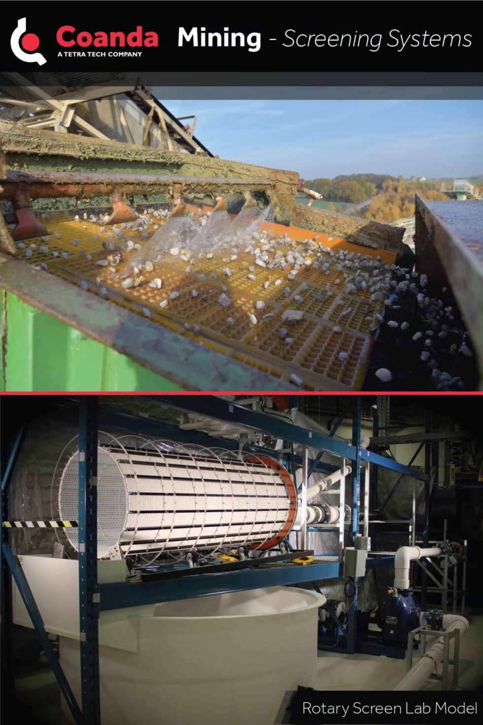 Mining - Screening Systems - Coanda Research & Development
