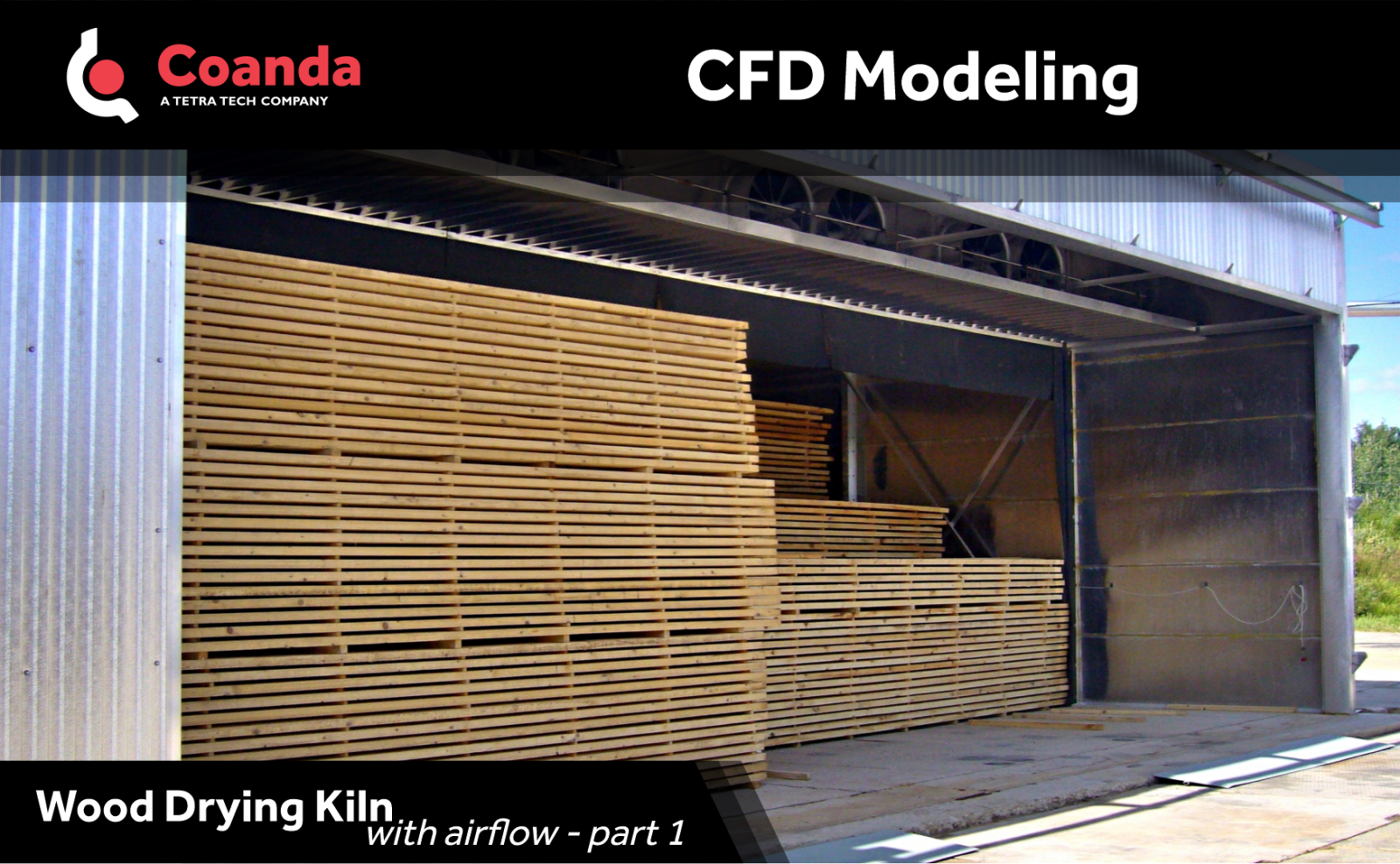 CFD Modeling Wood Drying Coupled with Airflow in a Kiln - Coanda Research & Development