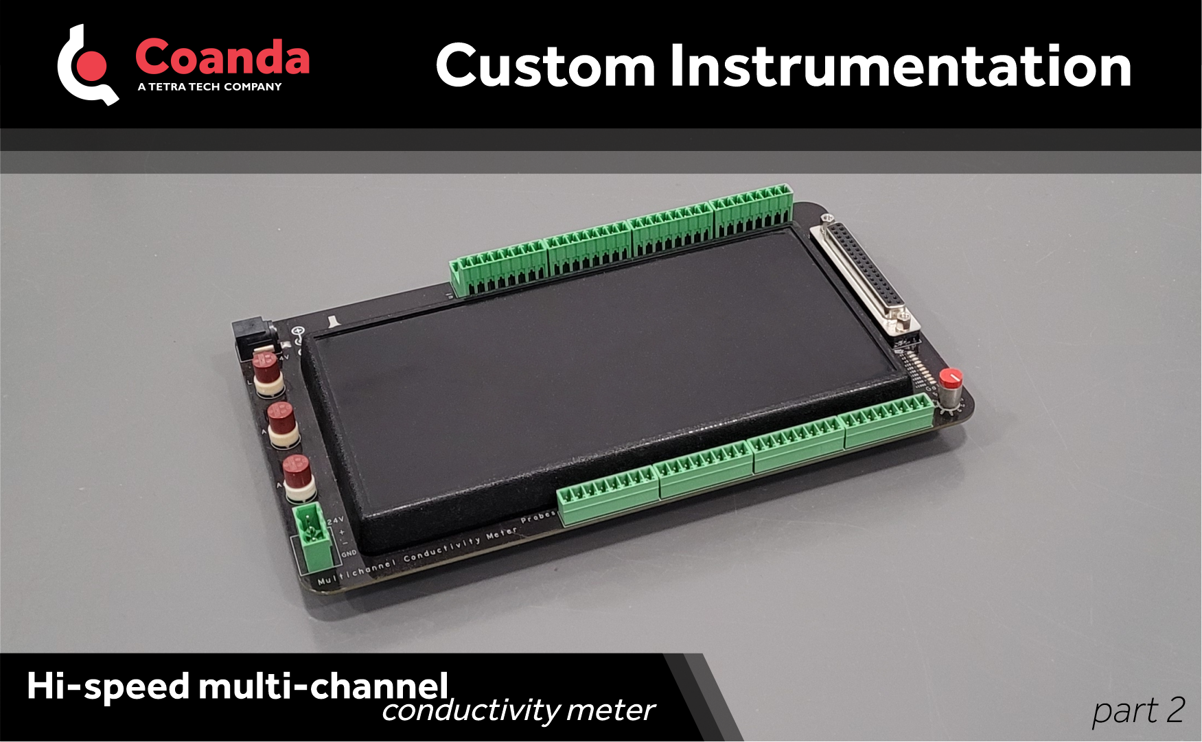 High Speed Multi-Channel Conductivity Meter - Coanda Research & Development