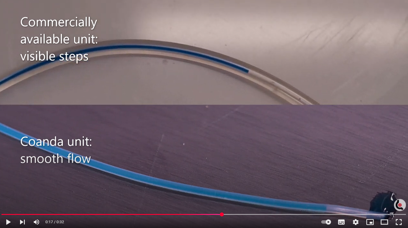 High Accuracy Fluid Delivery - Coanda Research & Development